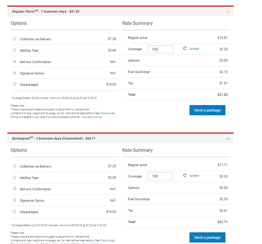 Using eBay shipping labels is signature confirmati... - The eBay Canada ...